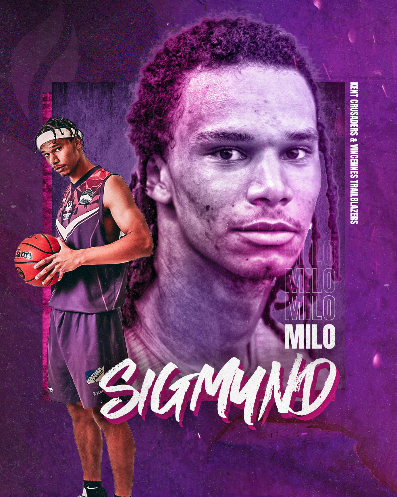 Milo Sigmund Returns from the US to attend Loughborough - Leicester Riders
